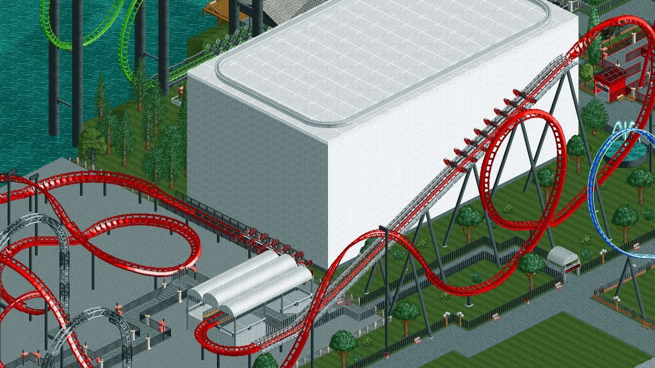 Building a Six Flags Park (Episode 20) - B&M Wing Coaster - YouTube