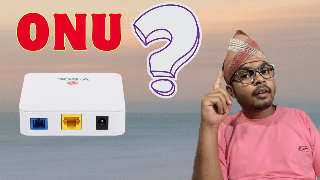 What is ONU বা Optical Network Unit কি ? #onu #crankytech - YouTube