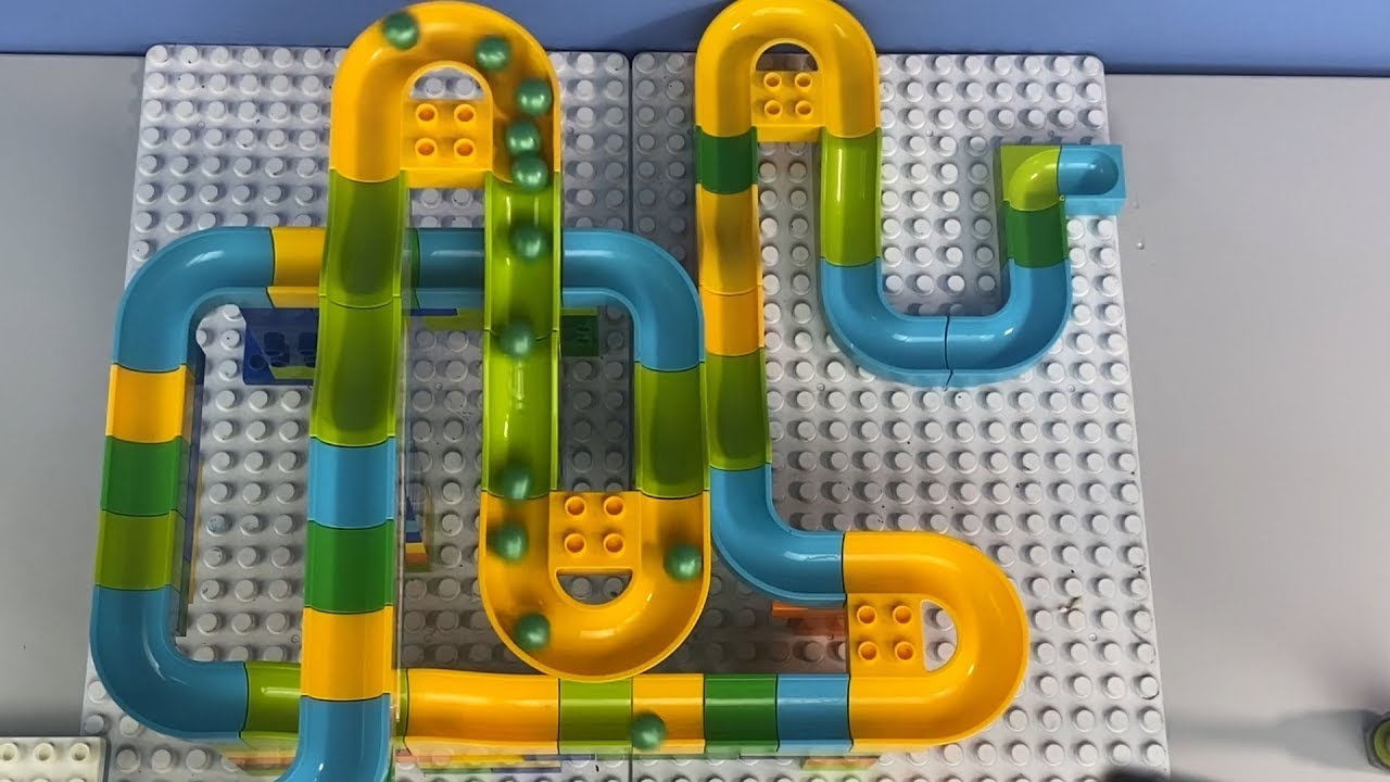 Marble Run Race ASMR ☆ Snakes Slope, Green Marble - YouTube
