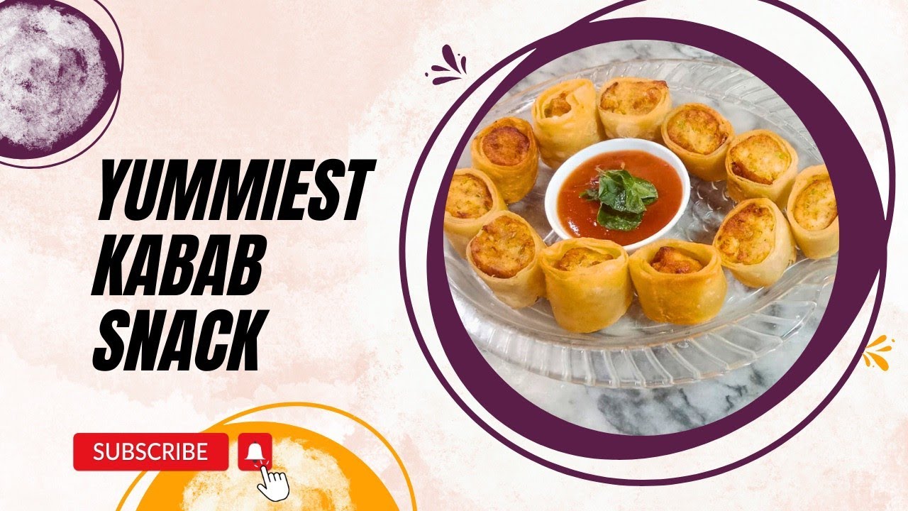 Mouthwatering Kabab Snacks: A Recipe for Food Lovers - YouTube