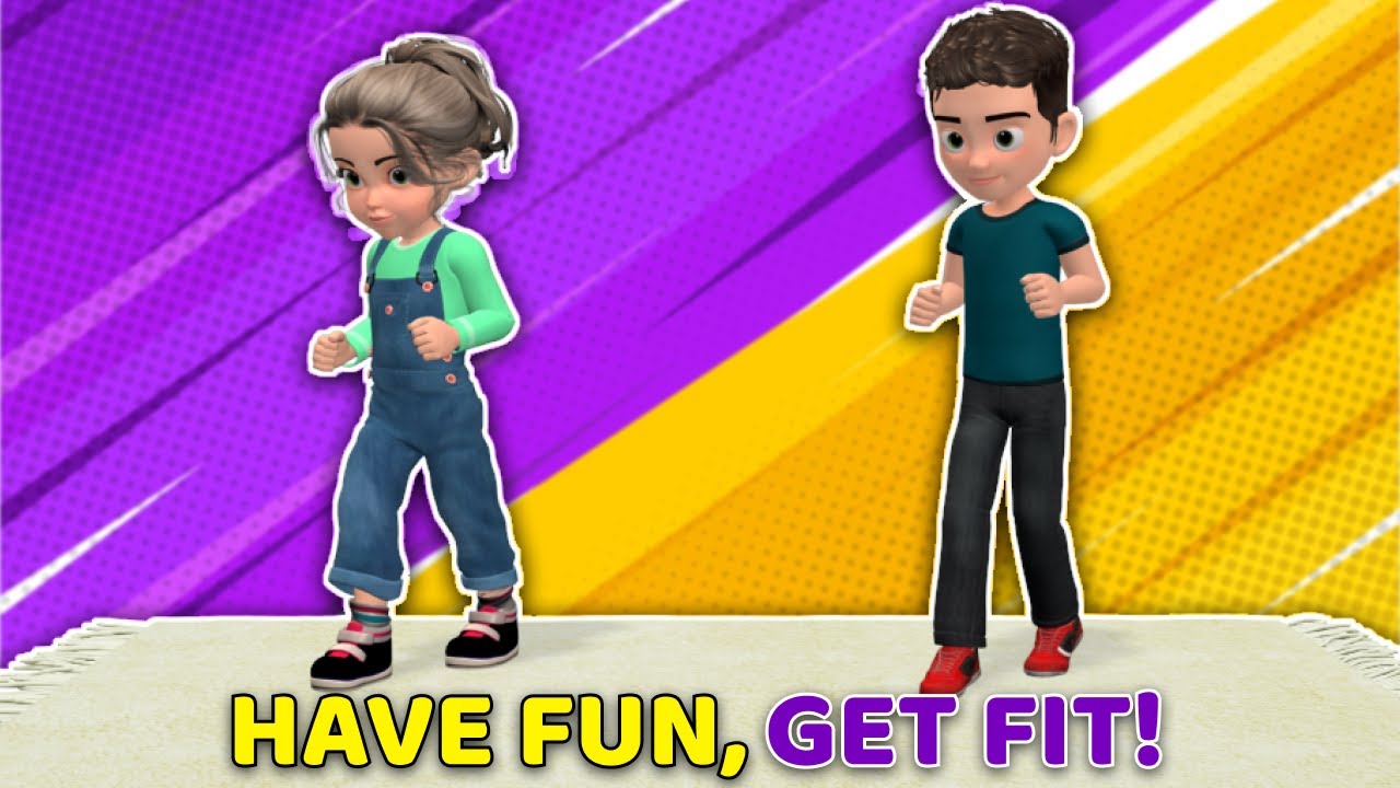 3-DAY FITNESS CHALLENGE FOR KIDS - Have Fun and Get Fit! - YouTube
