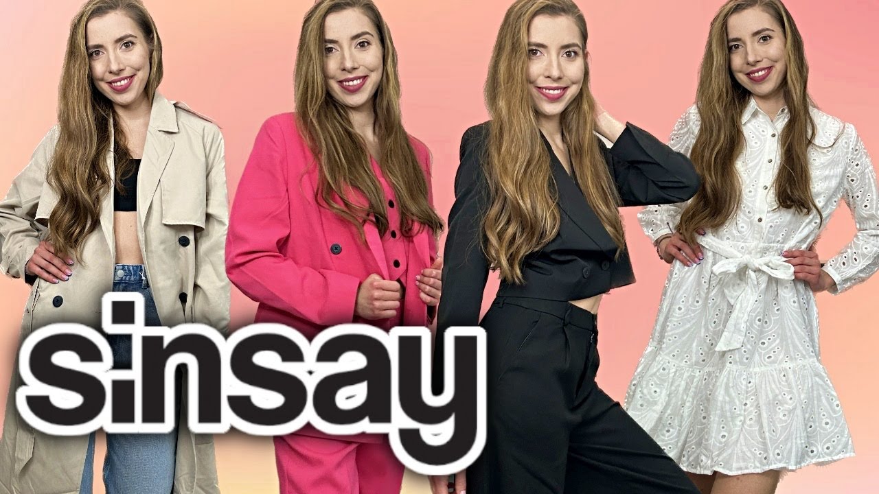 Mierzymy Sinsay Haul nowości wiosna 2024 - YouTube