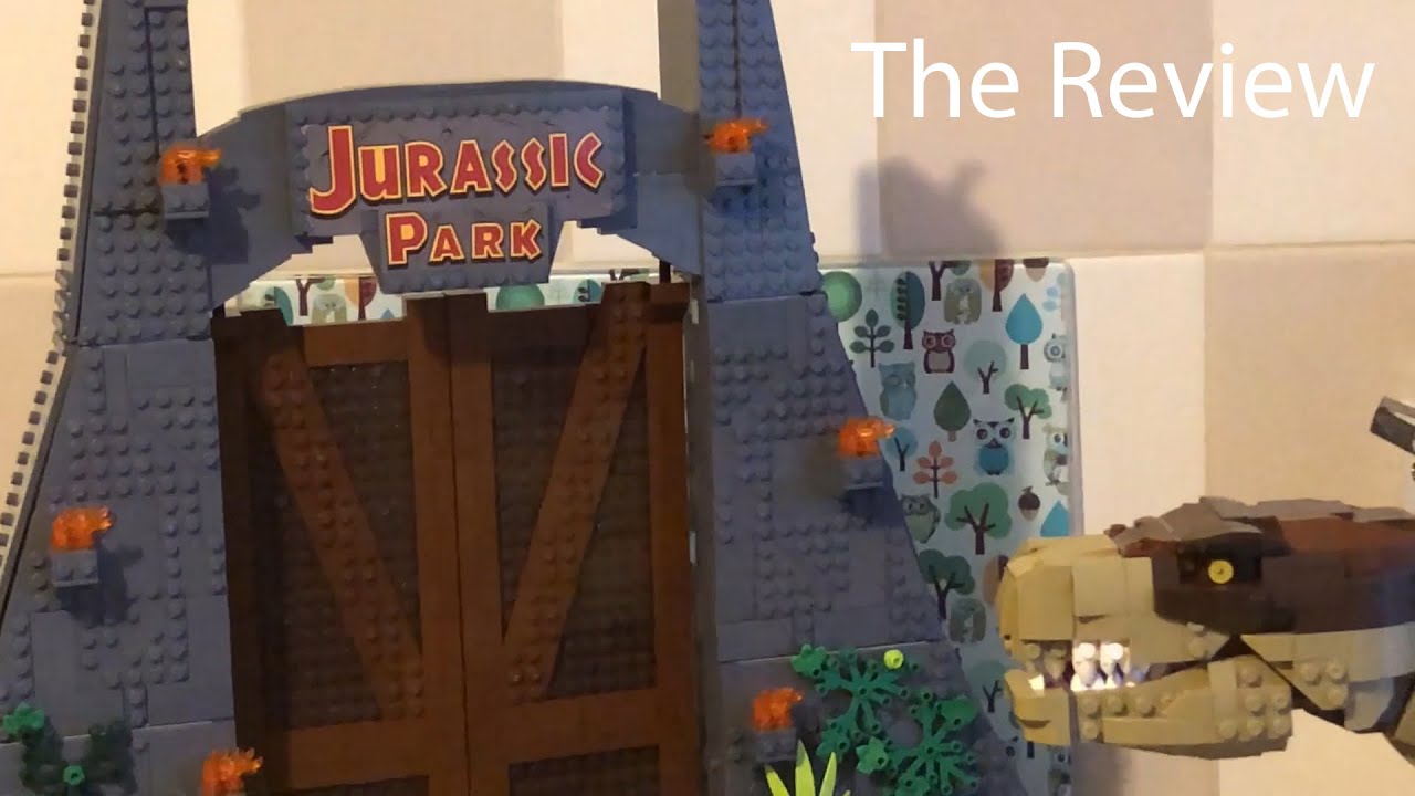 Jurassic Park T Rex Rampage Lego Set 75939 Clone The Review - YouTube