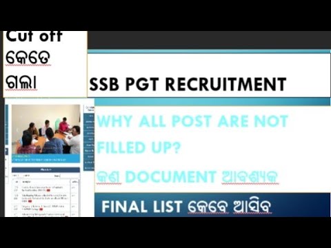 LIST OF DOCUMENT FOR SSB PGT DOCUMENT VERIFICATION/February/STEP BY ...