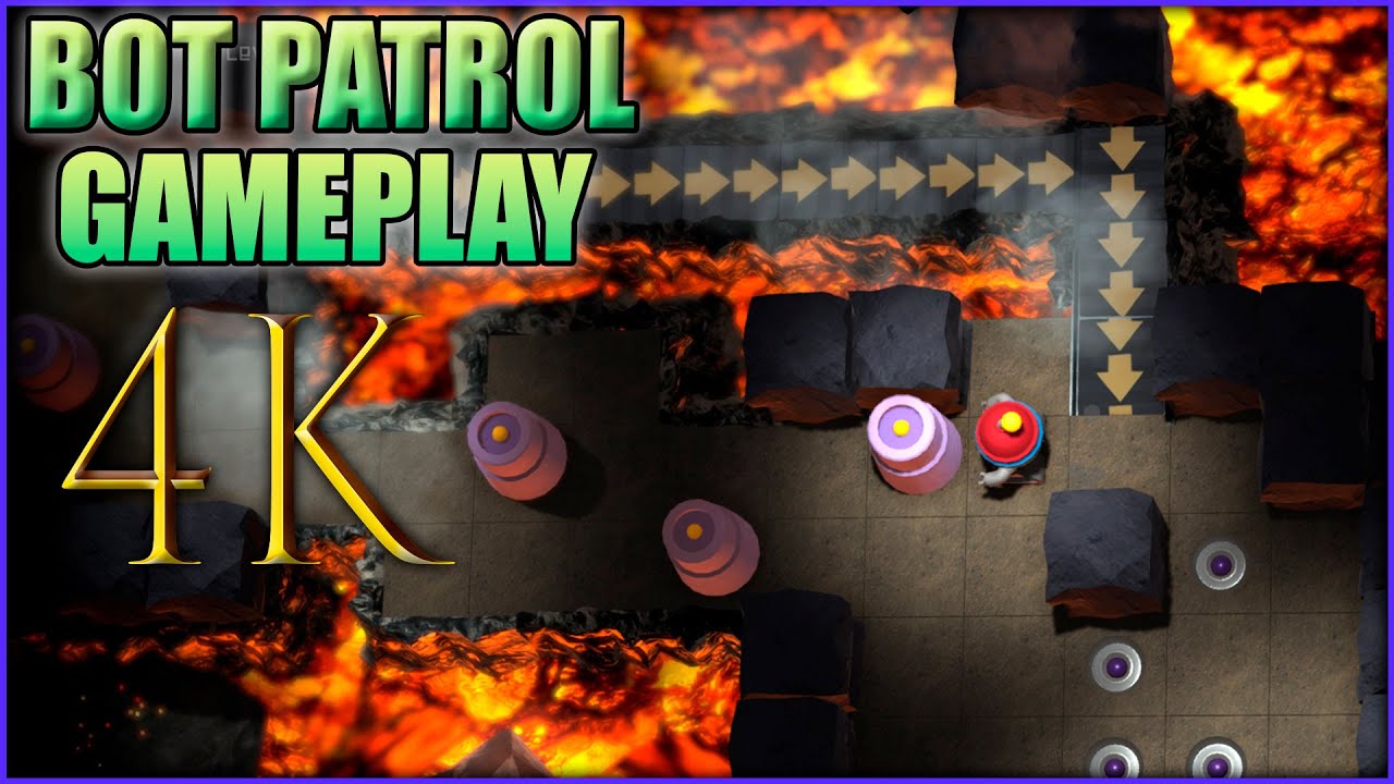 Bot Patrol | Un JUEGAZO de Puzles 100% - YouTube