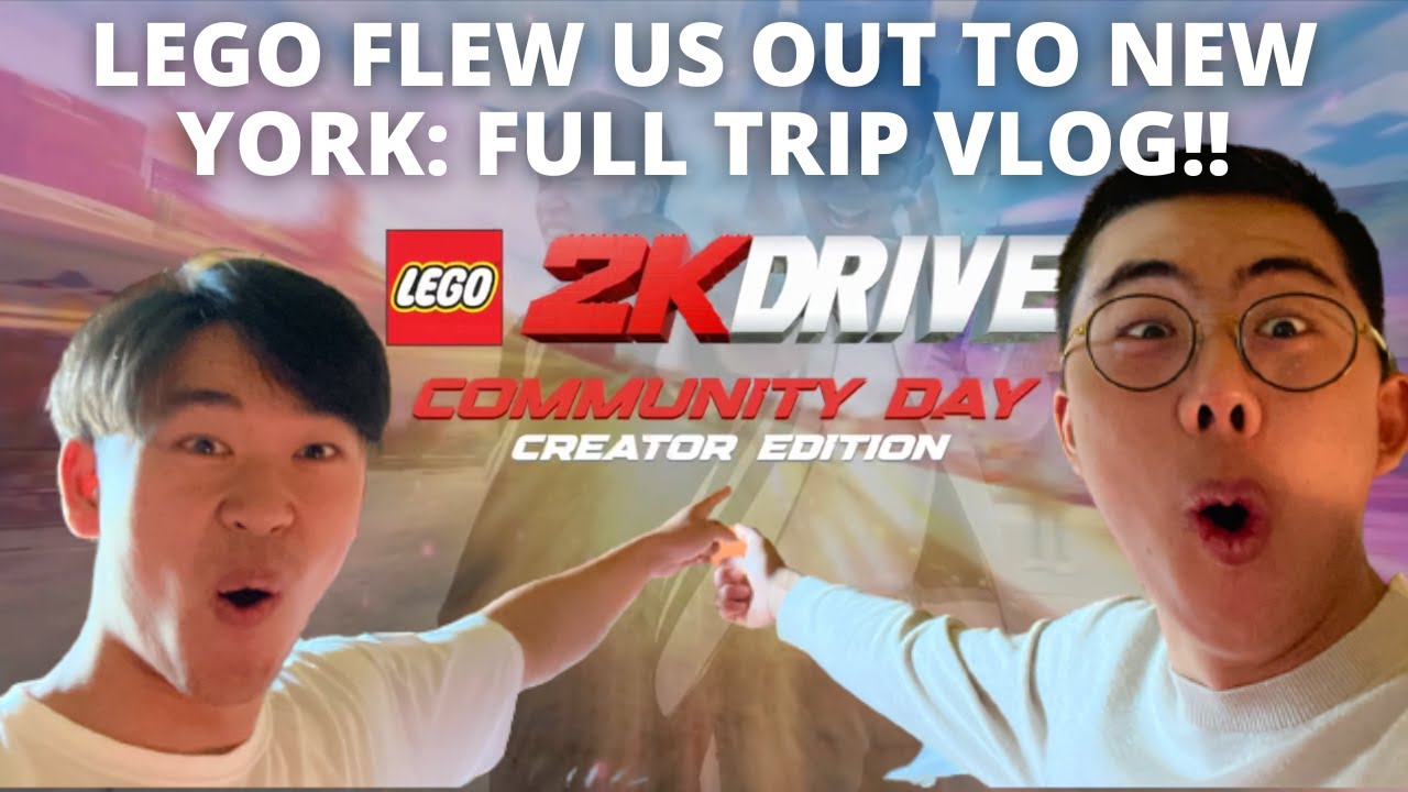 LEGO and 2K Flew Me Out to NEW YORK for an Exclusive Event! Celebrating ...
