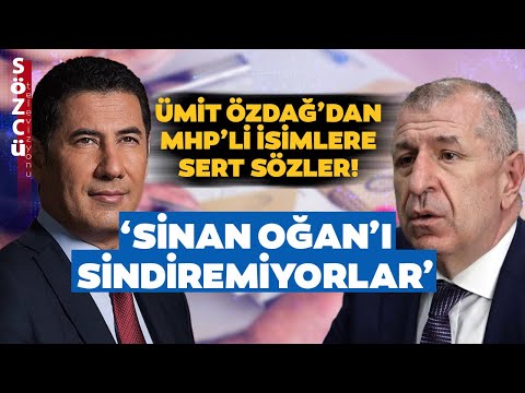 Ümit Özdağ'dan MHP'li İsimlere Çok Sert Sözler! ‘Bu Tepkiyi HÜDA PAR’a Gösterselerdi’
