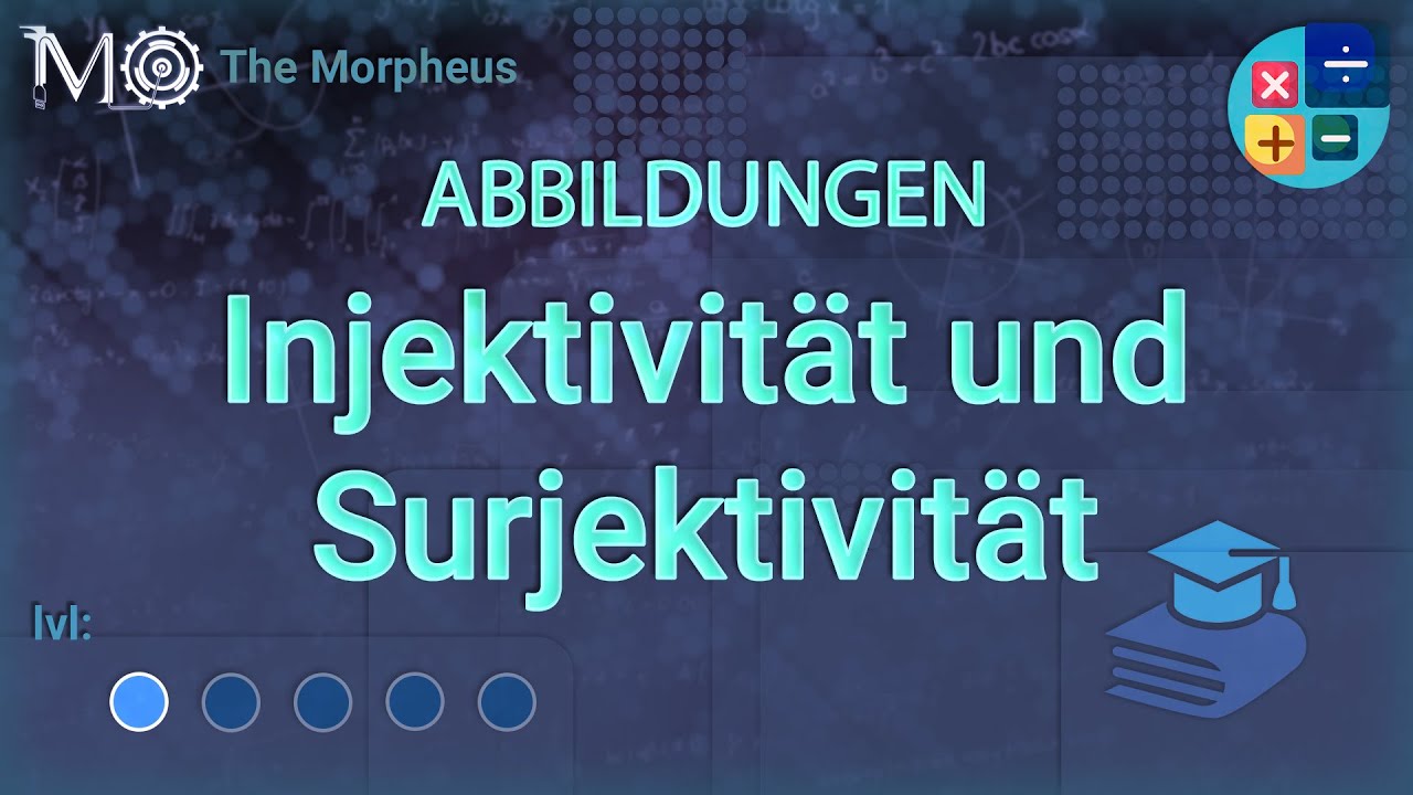 Mathematik: Abbildungen und Relationen #4 - Injektivität, Surjektivität ...