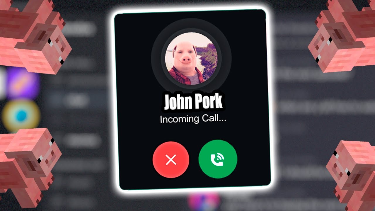 John Pork Discord Call 💀 - YouTube