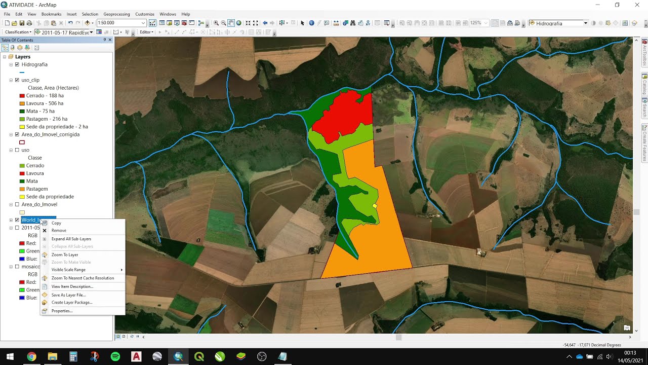 Como arrumar o basemap com erro no ArcGis - YouTube