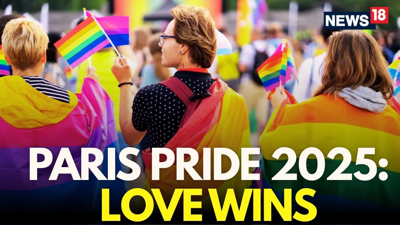 Pride Parade LIVE | Thousands Join French Pride Parade In Paris For LGBTQIA+ Rights | N18G - YouTube
