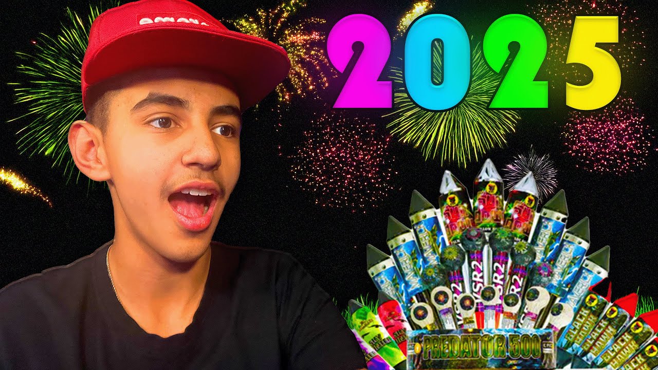 I Launched The CRAZIEST Fireworks! - YouTube