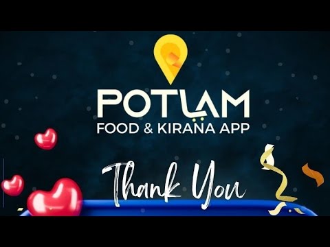 POTLAM Food & Kirana App - YouTube