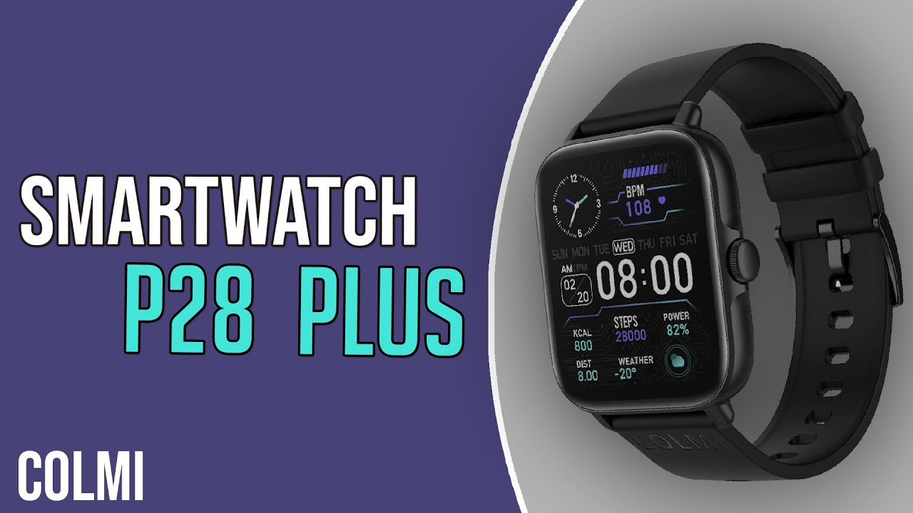 Review Smartwatch Colmi P28 plus - YouTube
