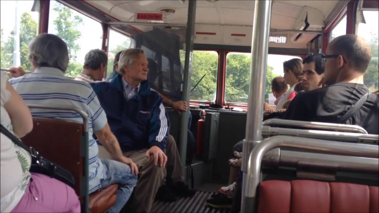 Škoda 6Tr #135, historická jízda v Plzni - YouTube