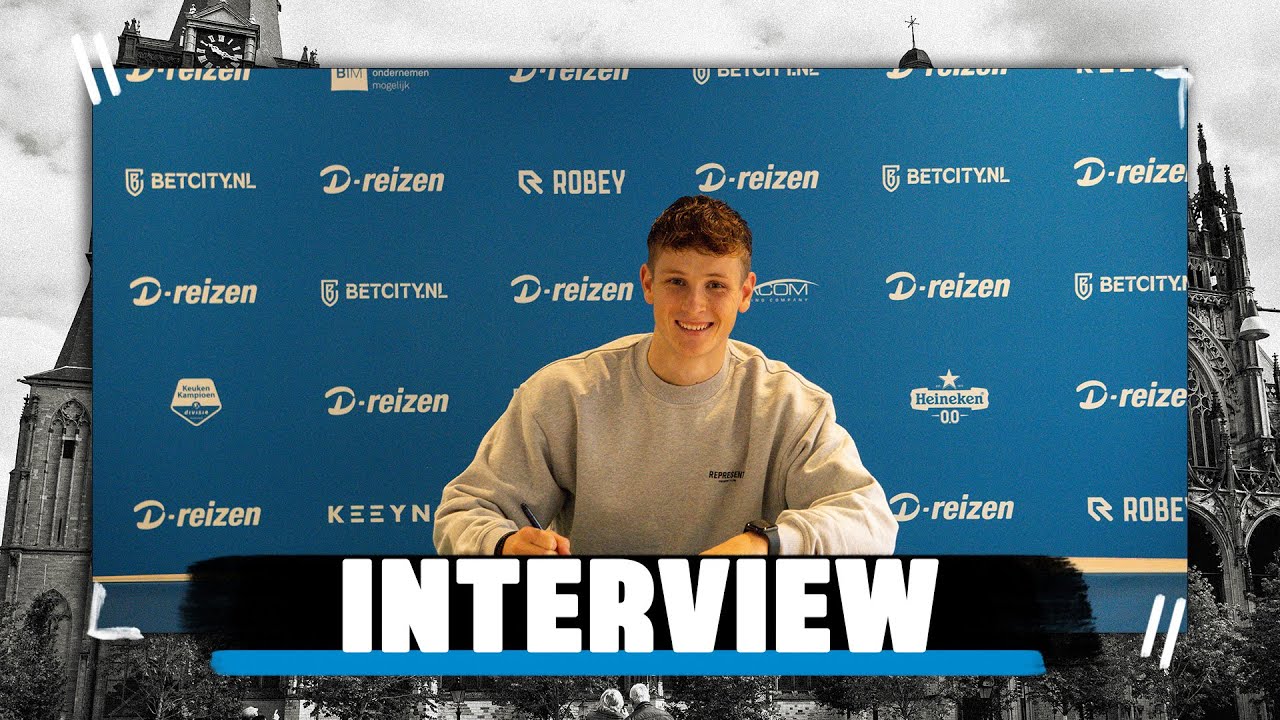 🎙INTERVIEW | Nick de Groot tekent nieuw contract bij FC Den Bosch - YouTube