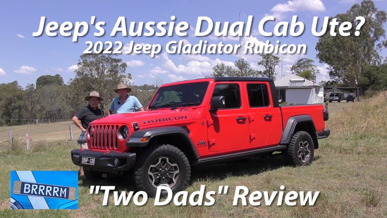 2022 Jeep Gladiator Rubicon - "Jeep's Aussie Dual Cab Ute?" | "Two Dads ...