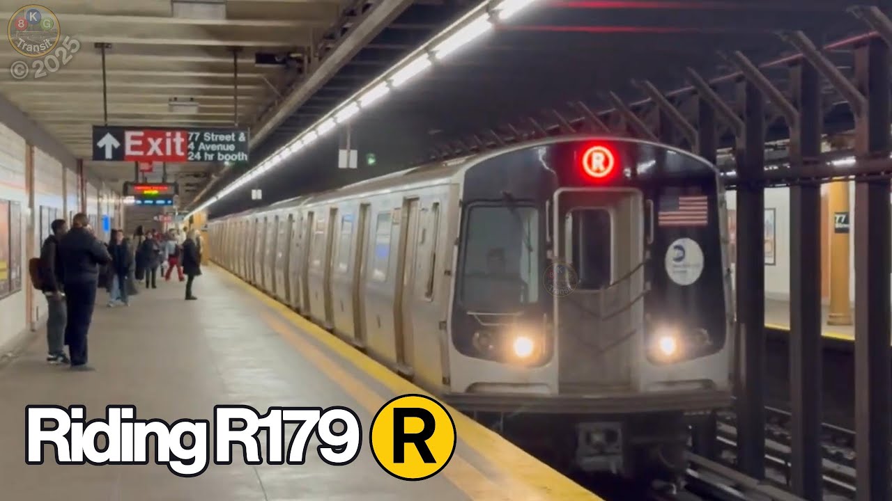 NYC Subway: R179 R Train 🐀. - YouTube