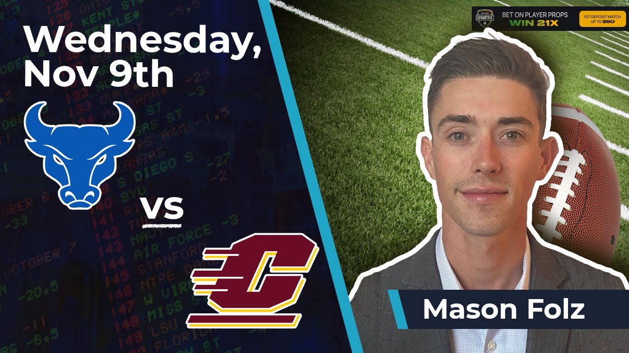 Buffalo vs. Central Michigan Prediction, 11/9/22: NCAAF Free Betting ...