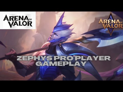AOV: ZEPHYS PRO PLAYER |GAMEPLAY - ARENA OF VALOR - YouTube