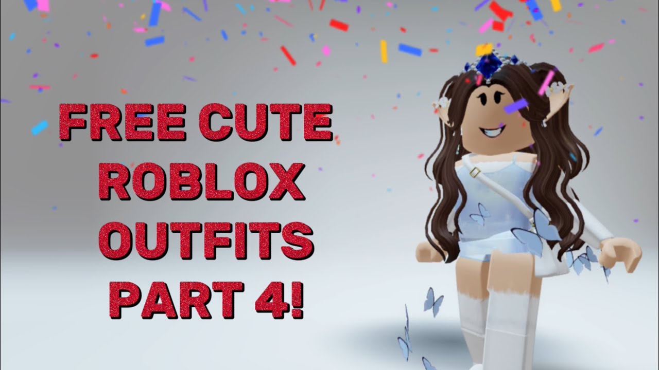 HOW TO MAKE A ZERO ROBUX CUTE OUTFIT👗PART 4 || ROBLOX 🤭 - YouTube