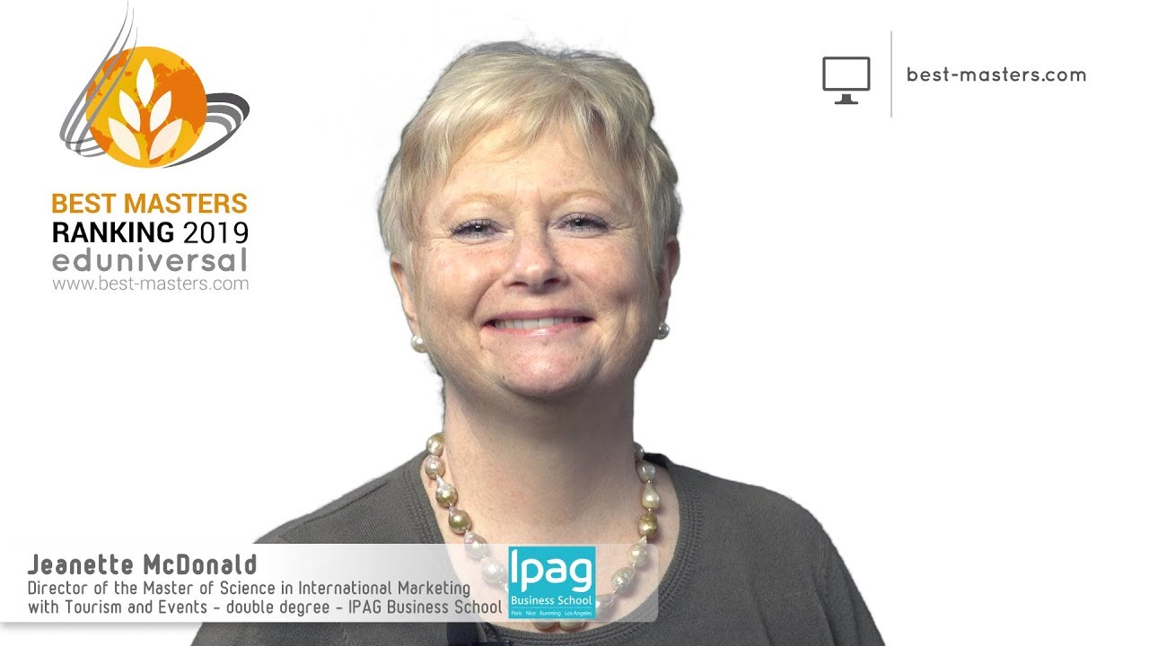 Jeanette McDonald Master of Science in International Marketing with ...