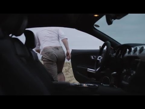 Abandons Car For Beach Stock Video