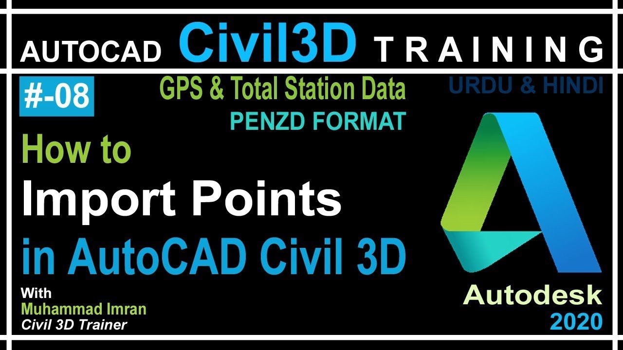 How To Import Points From Excel CSV File AuotCAD Civil 3D In Hindi And how-to-import-points-from-excel-csv-file-auotcad-civil-3d-in-hindi-and