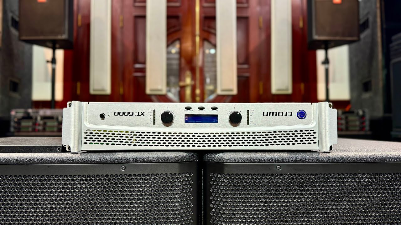 CROWN XTi6000 - Tuyệt Đẹp, Có DSP Tuy Nhưng Lại Rất Rẻ | Hoàng Nam ...