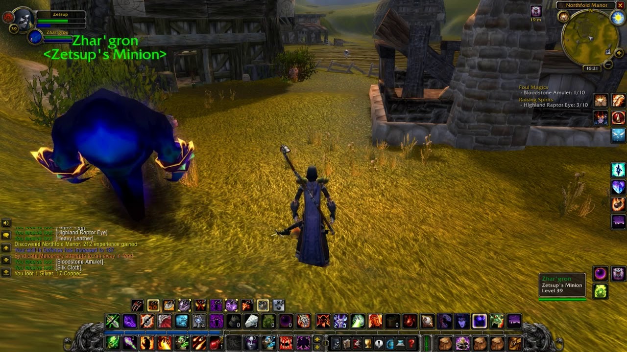 Foul Magics WOW Classic Quest - YouTube