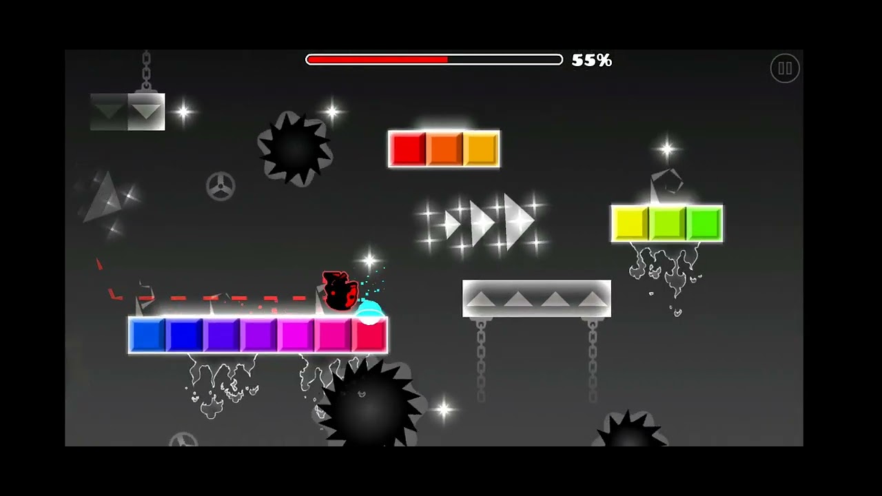 platinum adventure geometry dash - YouTube