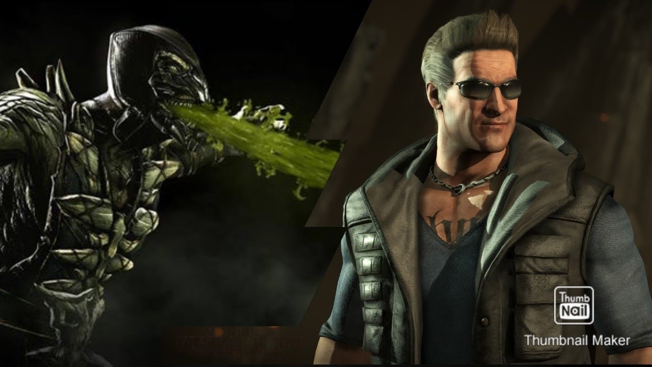 CROSSBONES| MORTAL KOMBAT XL REPTILE VS JOHNNY CAGE - YouTube