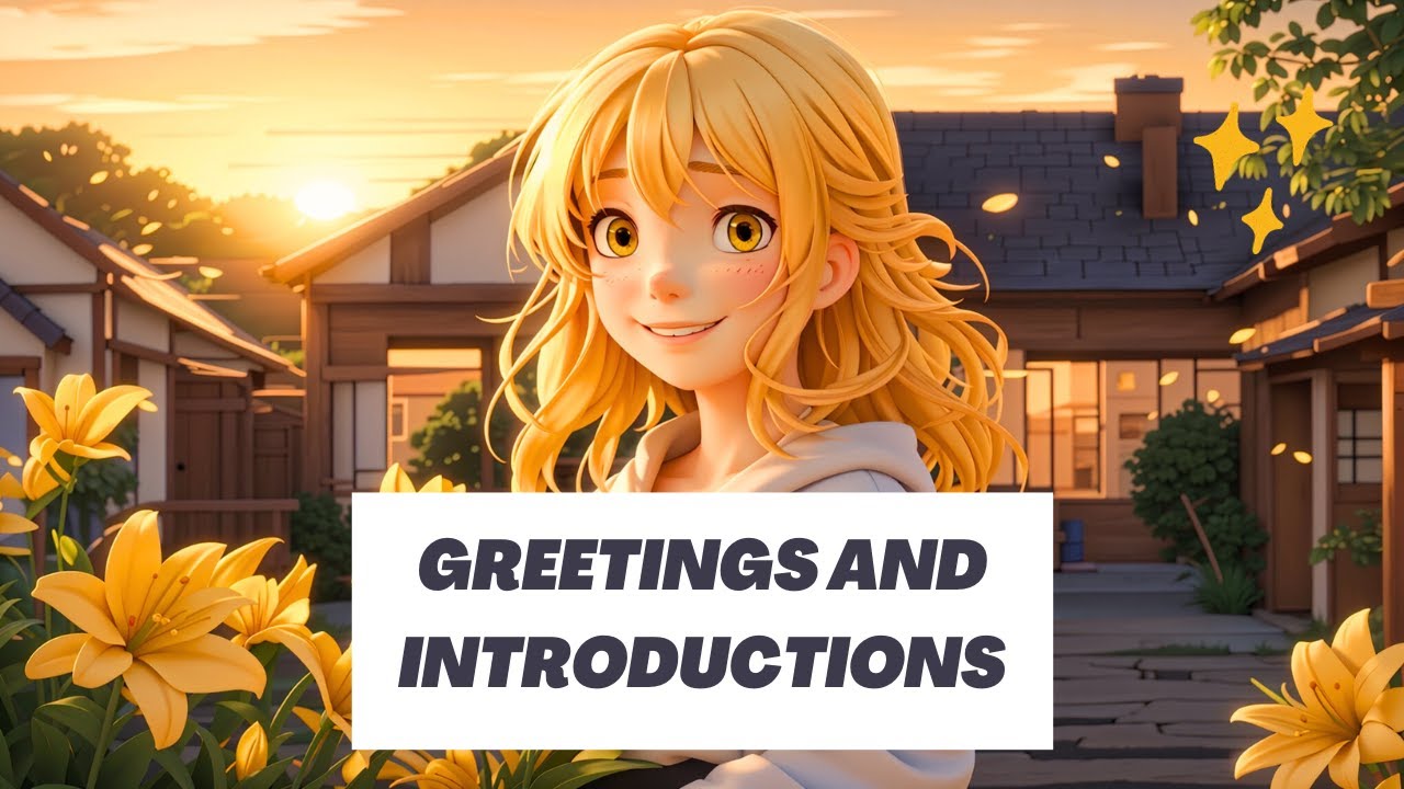 Practice your English with a story | ''Greetings and introductions ...