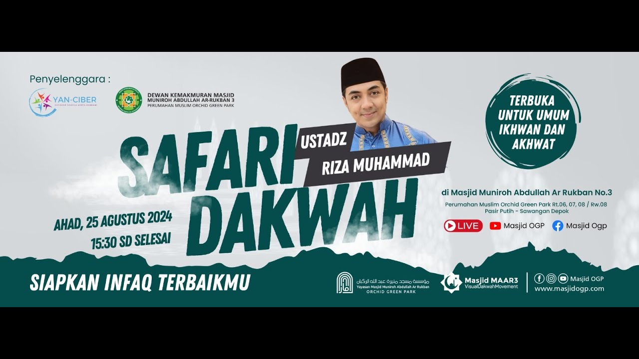 Ustadz Riza Muhammad - YouTube