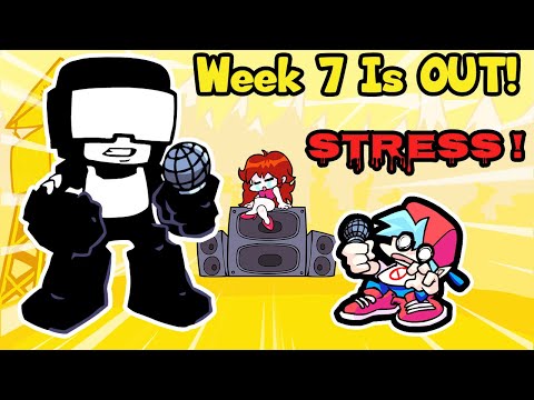 Friday Night Funkin' -No Cut Scene - Stress [HARD] (Week 7 Is OUT !)