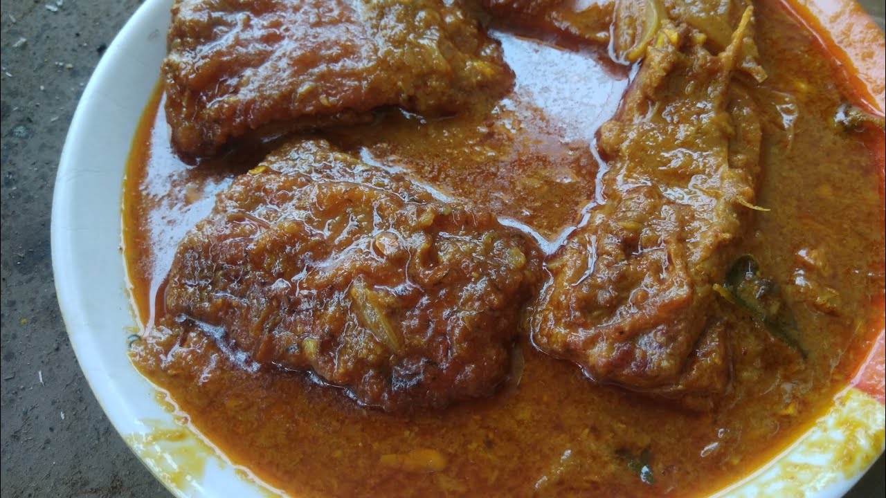 Curry Pata Tetul Dia Mach Masala করি পাতা তেতুল দিয়ে মাছ মশলা রেছেপি ...