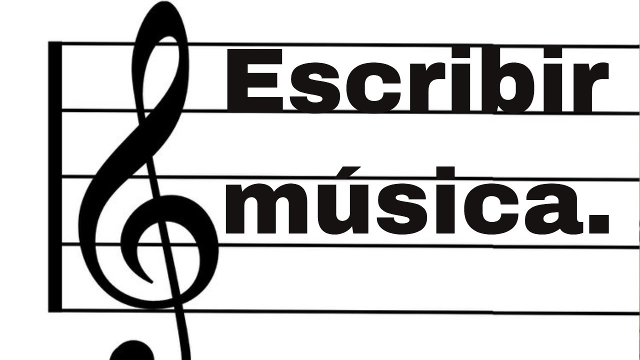 Cómo escribir música. - YouTube