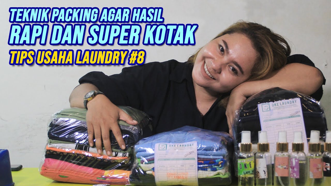 Cara Packing Baju Laundry Kiloan Dengan Cepat dan Rapi | TIPS USAHA ...