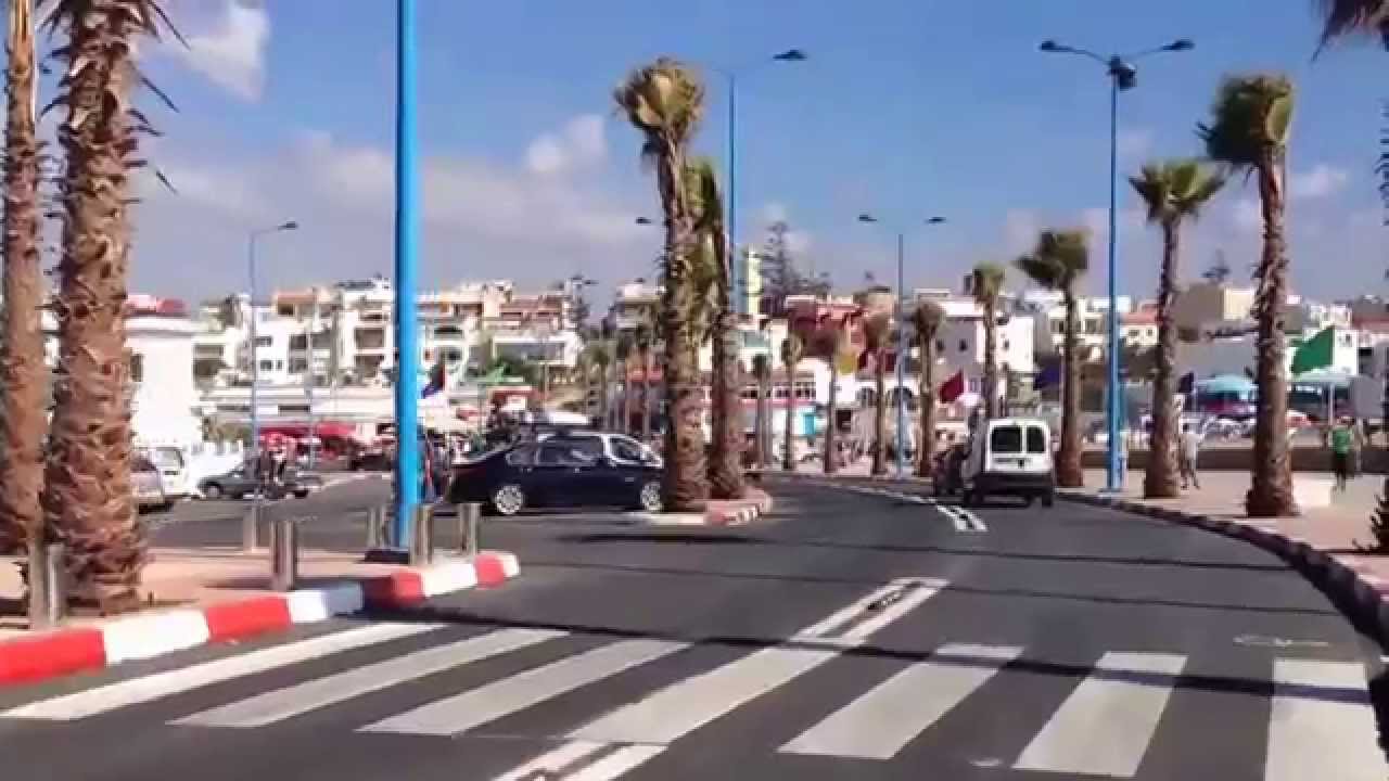 Mehdia Kenitra : Réaménagement de la plage. - YouTube