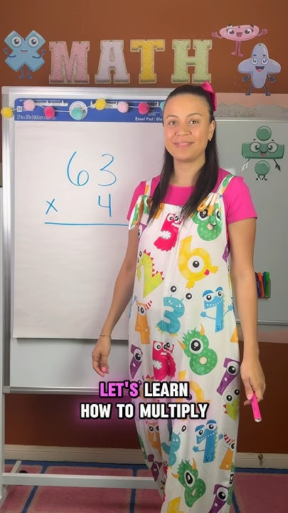 Multiplying 2 digits with 1 digit using the Standard Algorithm # ...