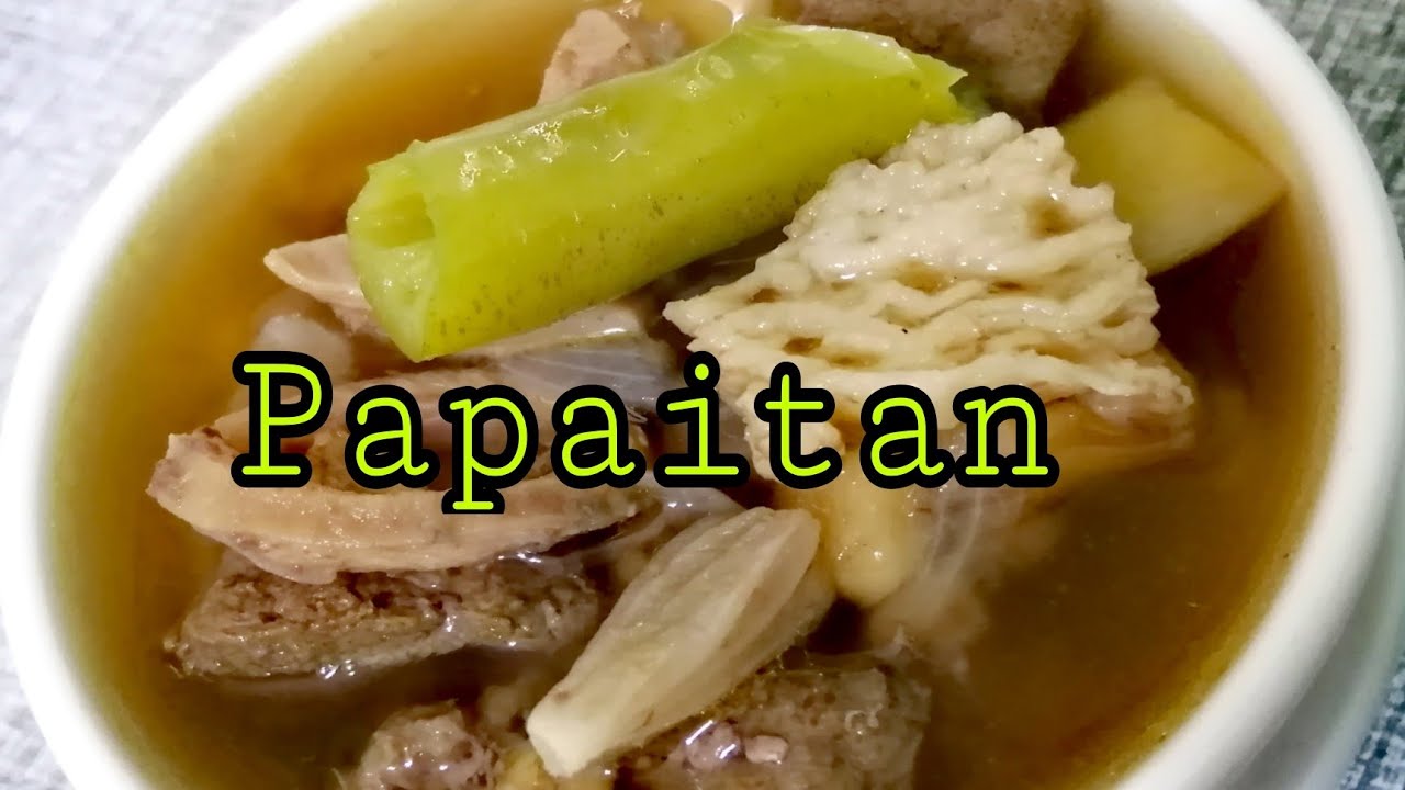 Papaitan Ilocano Style | Beef recipe - YouTube