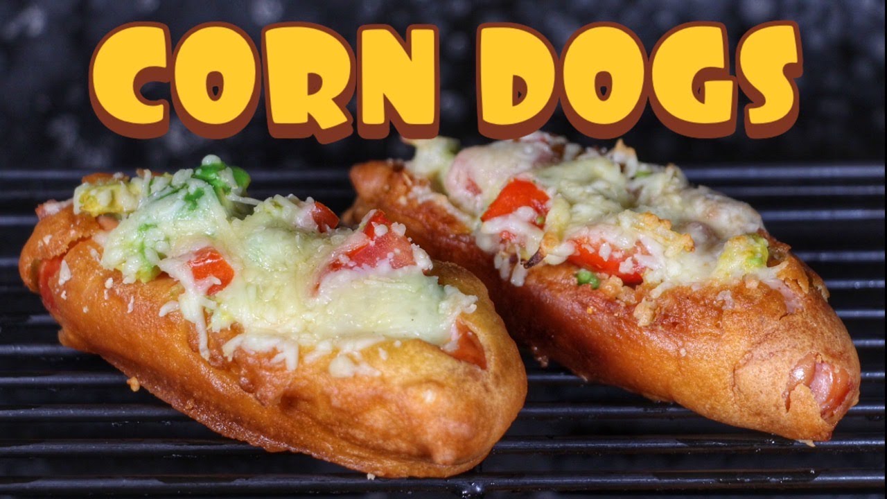 YOU NEVER HAD STUFFED CORN DOGS? YOU MISSED OUT !! - english BBQ-Video ...
