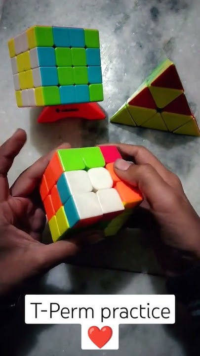 T-Perm practice ️ #cuber #cubing #shorts #youtube - YouTube