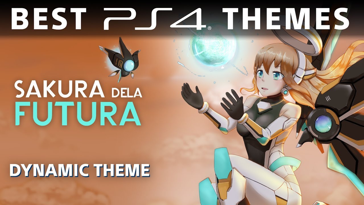 Sakura de la Futura PS4 Dynamic Theme - YouTube