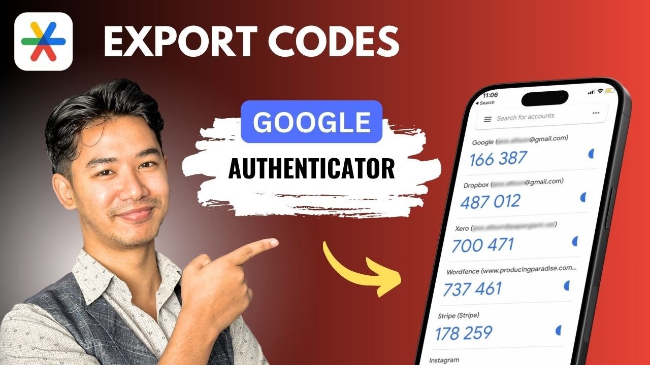 How to Export Google Authenticator Codes - YouTube