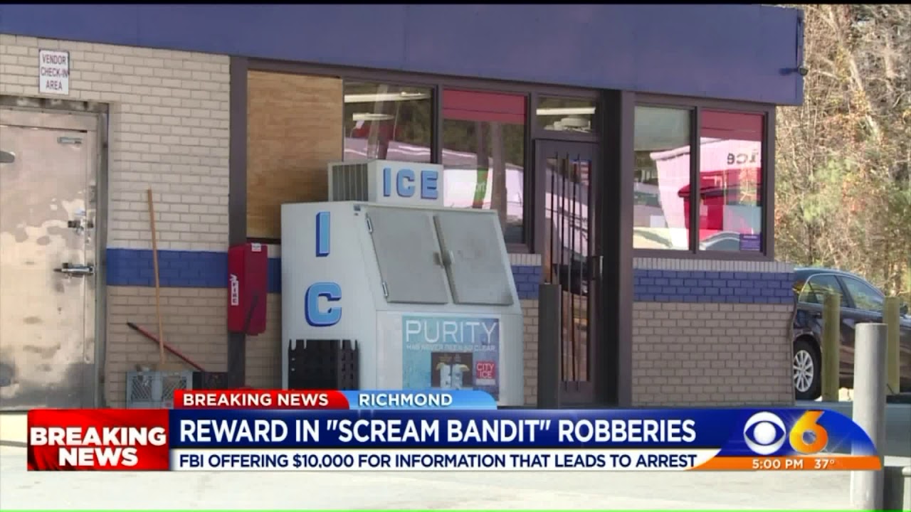 FBI offering $10,000 reward for `Scream Bandit` tips - YouTube