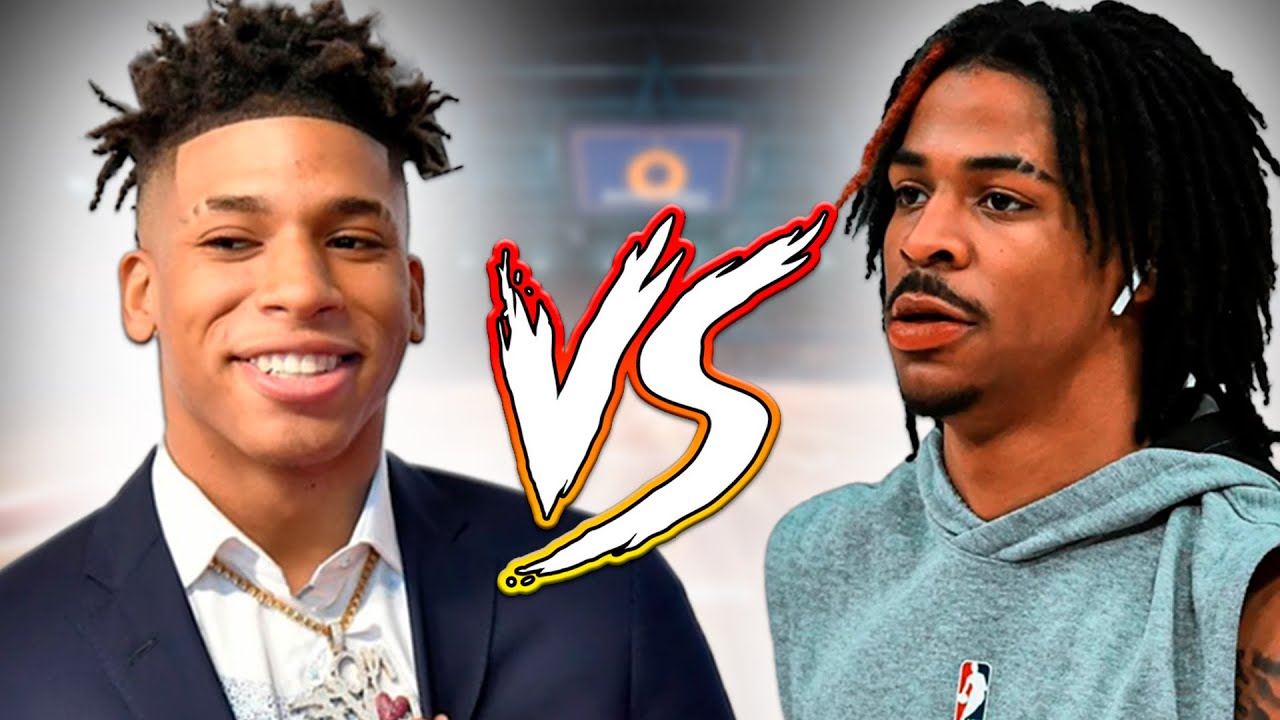 NLE CHOPPA vs Ja Morant l Rapper vs NBA Star - YouTube