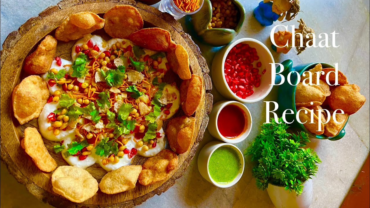 5 Minutes Chaat Board Recipe - YouTube
