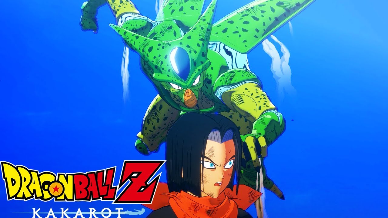 CELL ABSORBS ANDROID 17 AND ACHIEVES SEMI-PERFECT FORM CUTSCENE ...