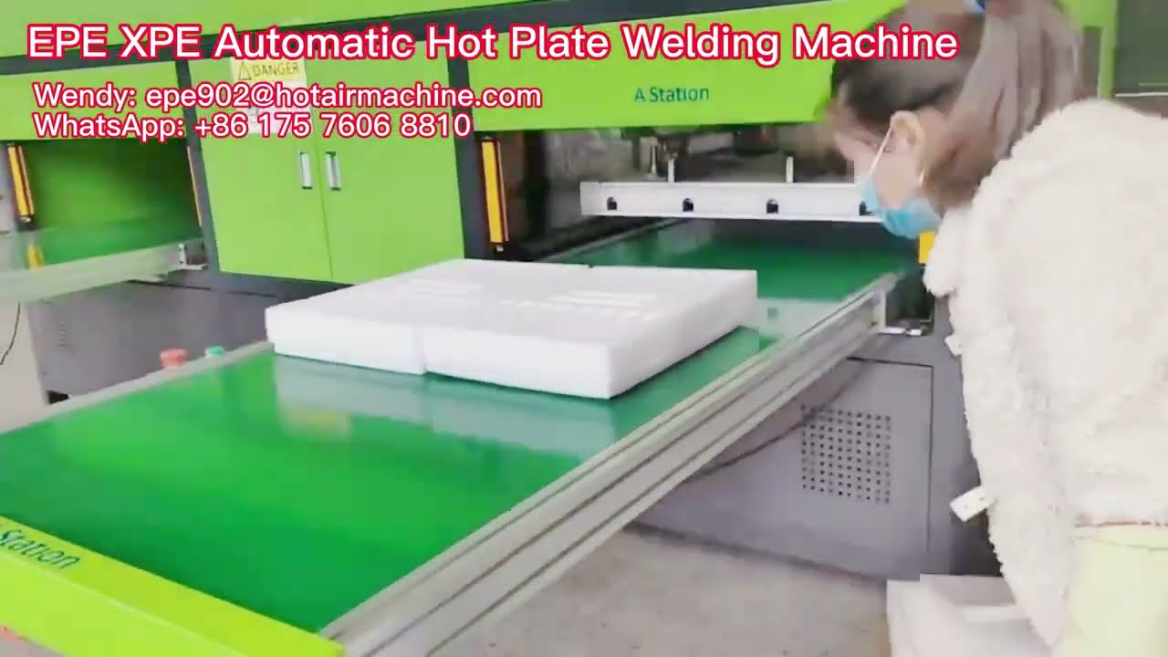 EPE XPE Automatic Hot Plate Welding Machine | EPE Foam Laminating ...
